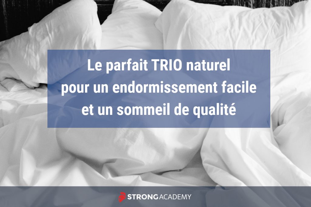 Le parfait TRIO naturel pour un endormissement facile et un sommeil de ...